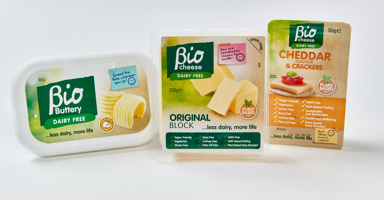 Bio Dairy Free products - 68 degrees